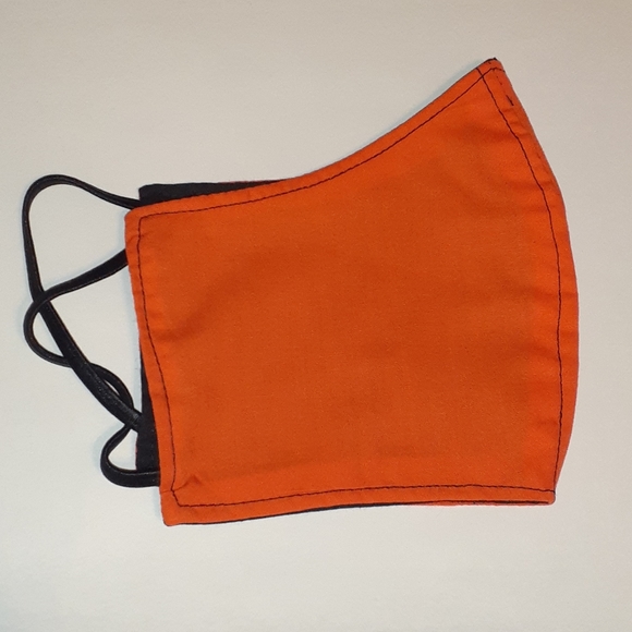 Accessories | Solid Orange Mask | Poshmark